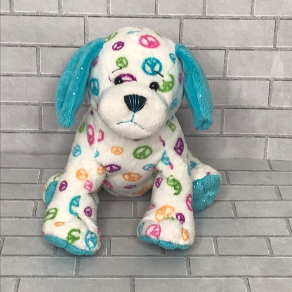 GANZ | Toys | Ganz Webkins Peace Puppy Dog Hm44 Plush Animal | Poshmark